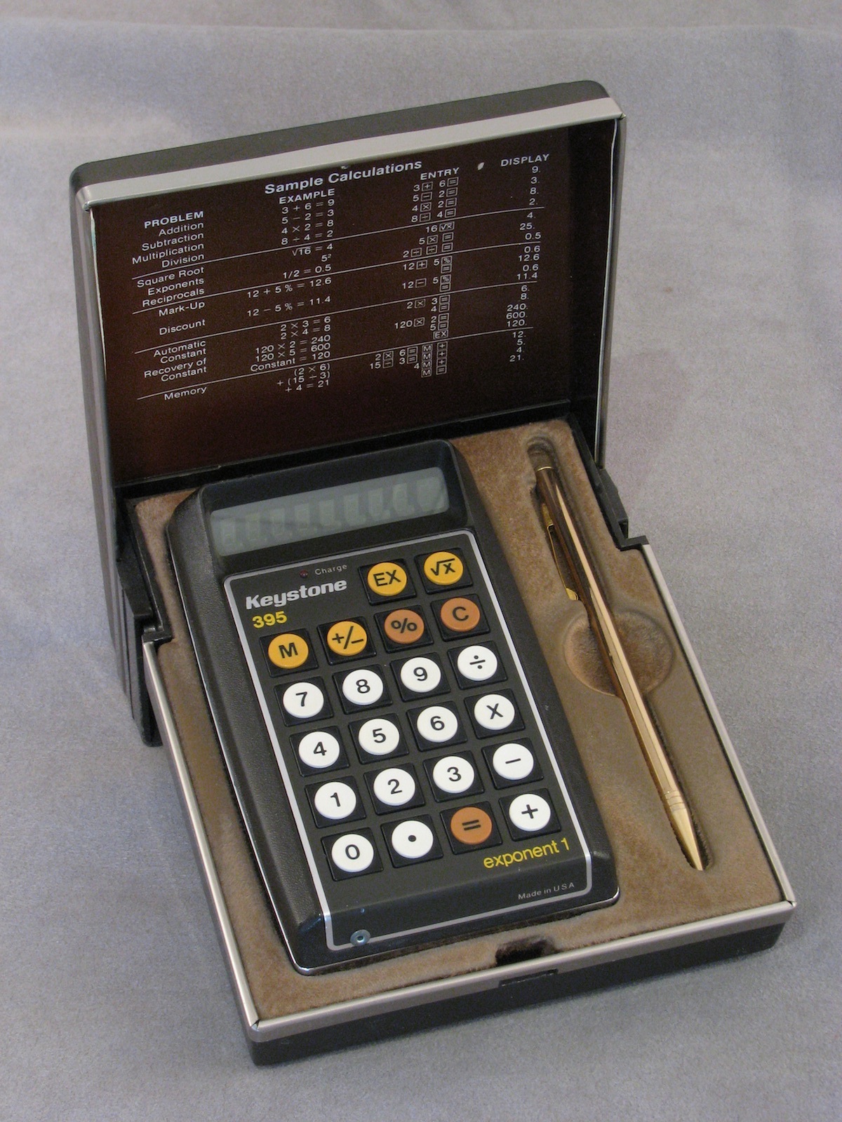 Keystone 395 Exponent 1 Calculator Keystone 395 Exponent 1 Calculator